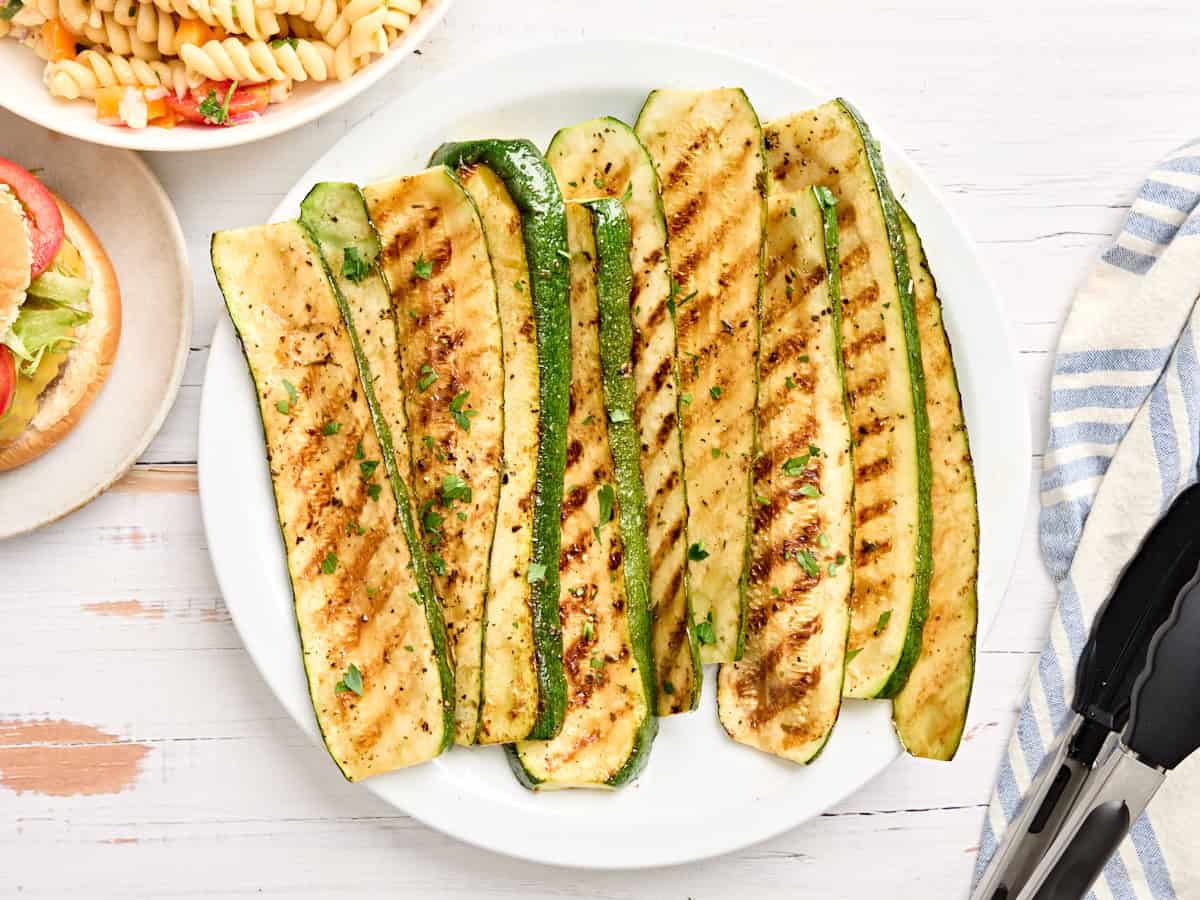 Gegrillter Zucchini - Talking Food Presseschau